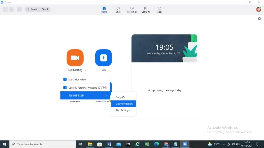 Cara Membuat Meeting melalui Zoom - Edukepo.com