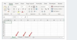 Perbedaan Antara Workbook dan Worksheet di Excel