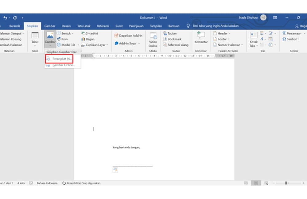 Cara Membuat Stempel di Microsoft Word - Edukepo.com
